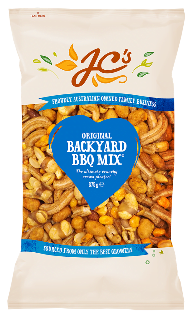 Original Backyard BBQ Mix - 375g - Nuts, Snacks & Fresh Flowers