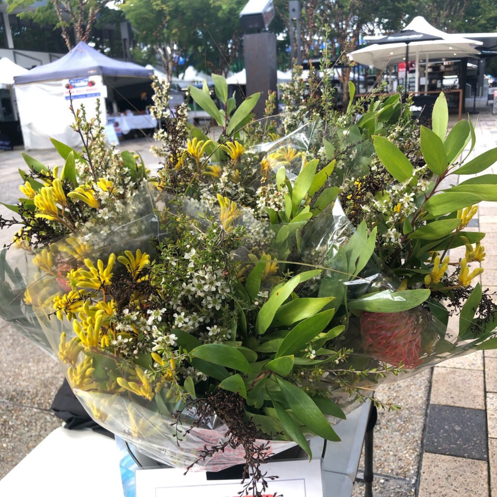Mixed Bunch Of Fresh Flowers - Nuts, Snacks & Fresh Flowers