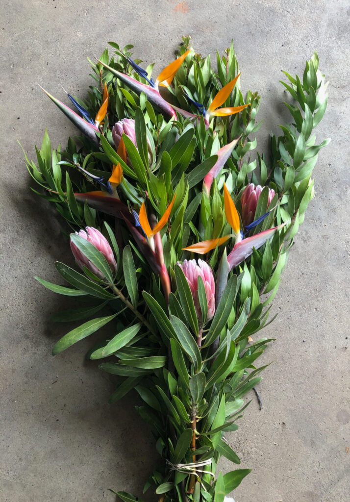 Mixed Bunch Of Fresh Flowers - Nuts, Snacks & Fresh Flowers