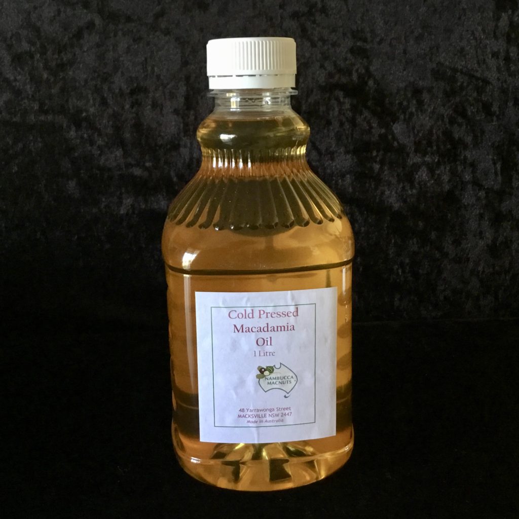 Macadamia Oil - Cold Pressed - 1L - Nuts, Snacks & Fresh Flowers